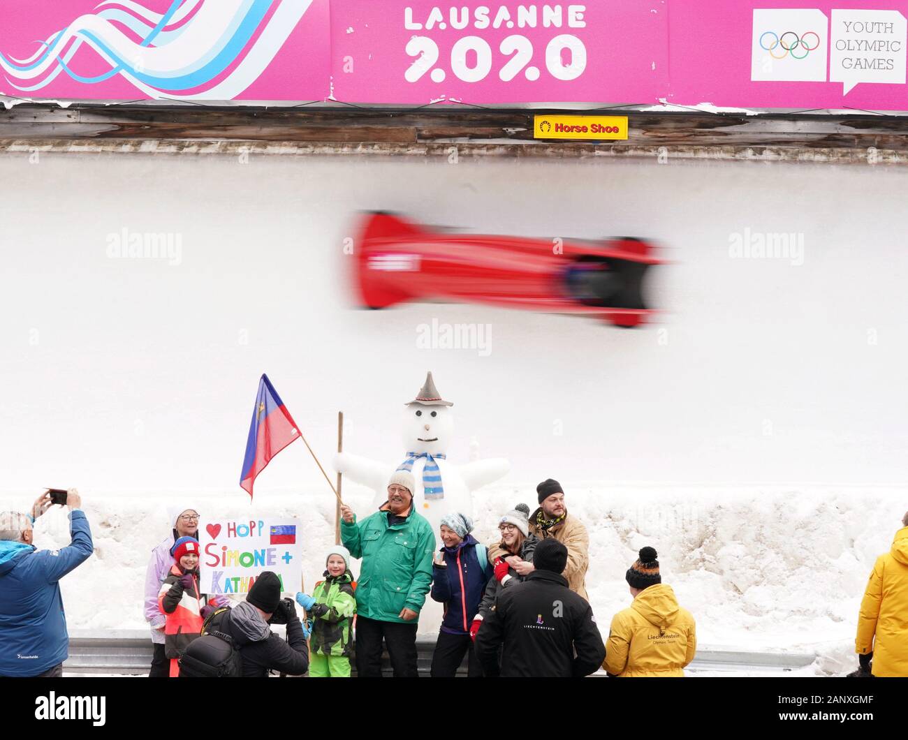 Bobsleigh st moritz hi-res stock photography and images - Alamy