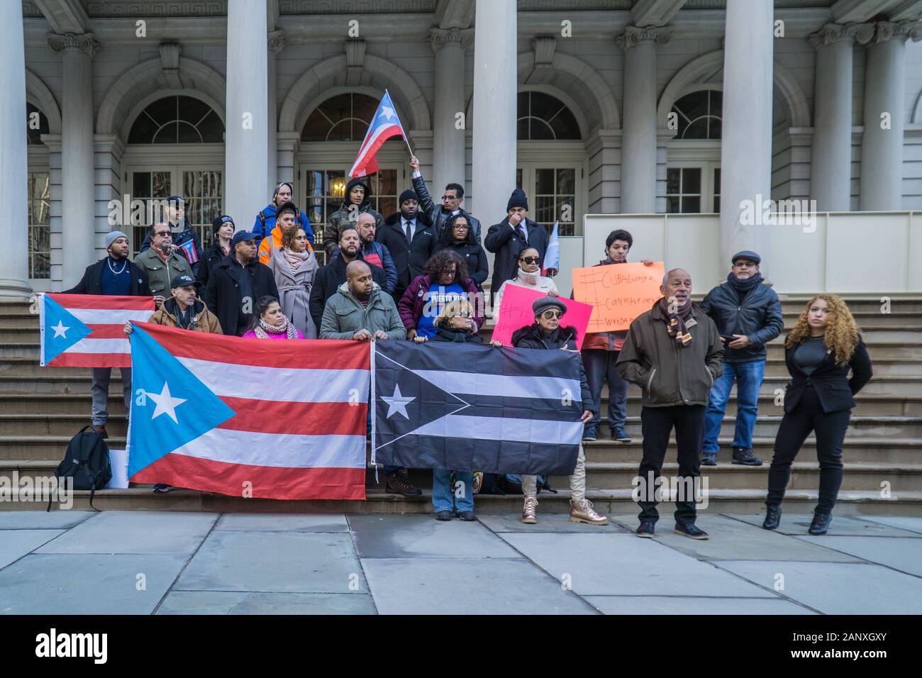 Earthquake disaster relief for Puerto Rico Press Conference at City ...