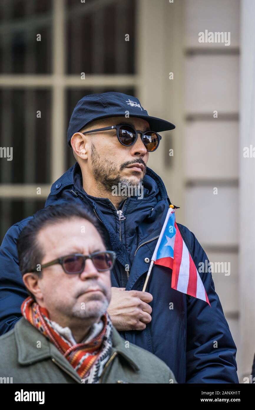 Earthquake disaster relief for Puerto Rico Press Conference at City ...