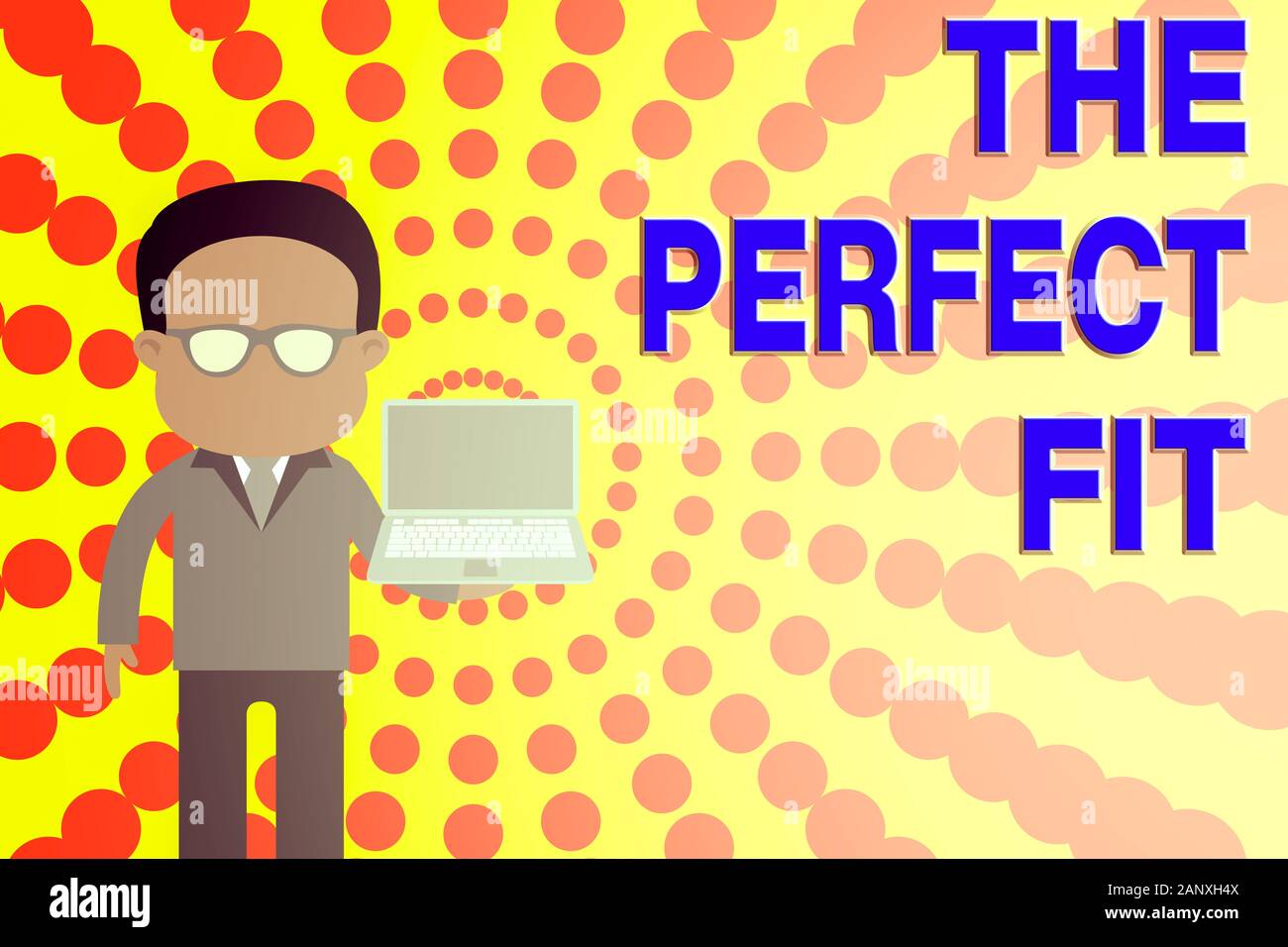 Conceptual hand writing showing The Perfect Fit. Concept meaning Puzzle ...