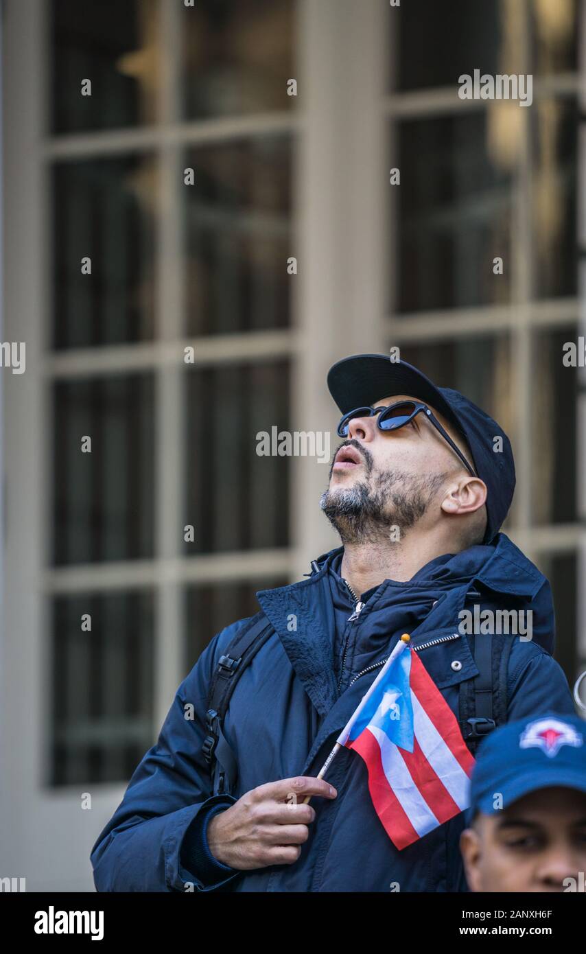 Earthquake disaster relief for Puerto Rico Press Conference at City ...