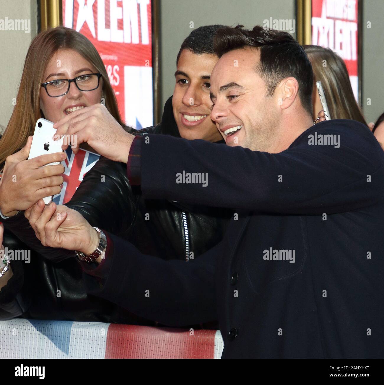 London, UK. 19th Jan, 2020. Anthony McPartlin attends the Britain's Got ...