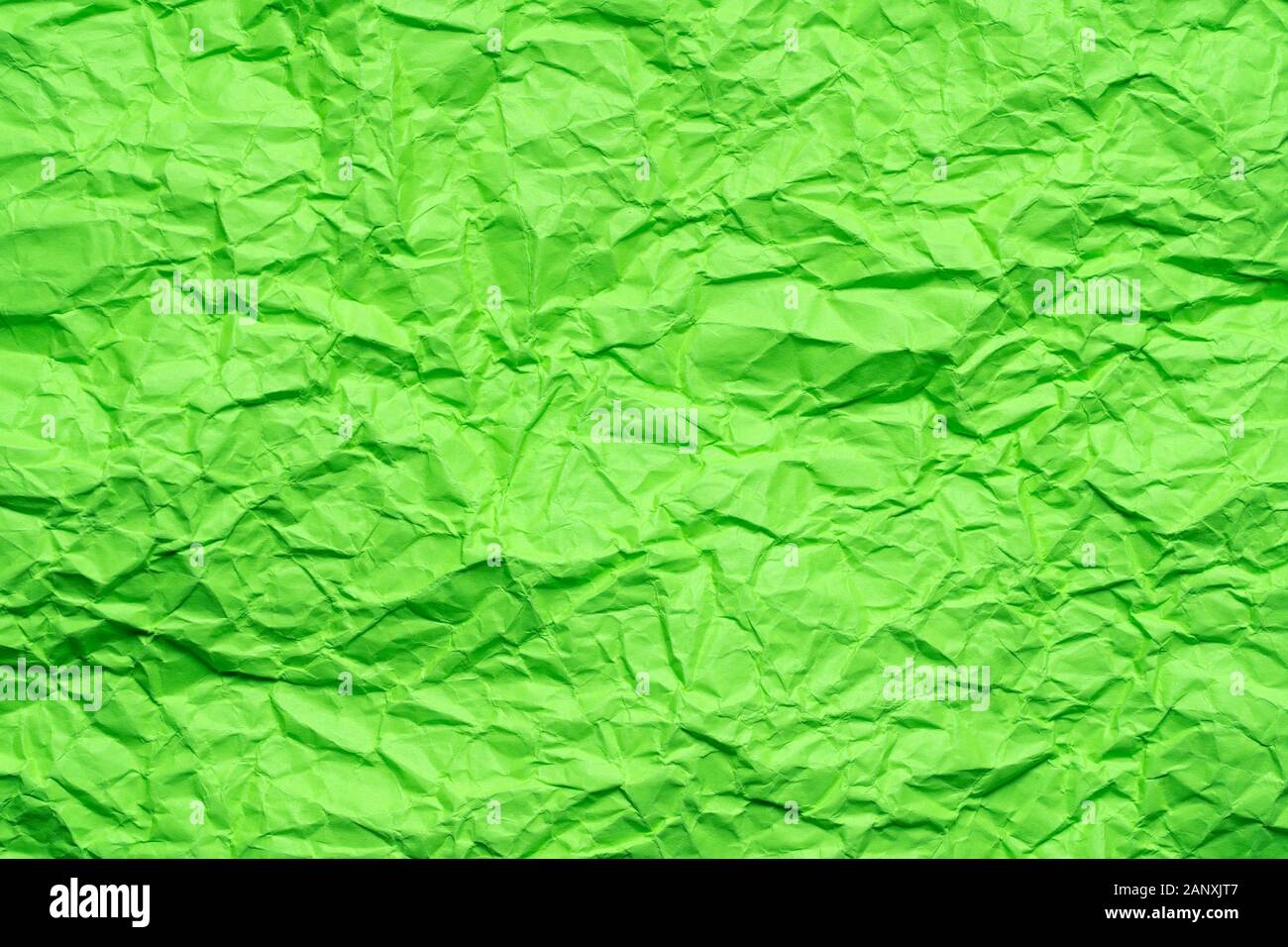 Green crumpled paper background Stock Photo - Alamy
