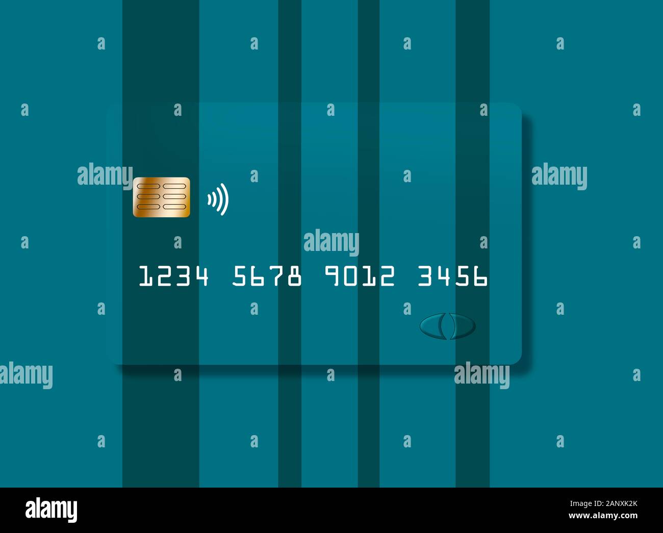 Here is a generic mock credit card or debit card Stock Photo - Alamy