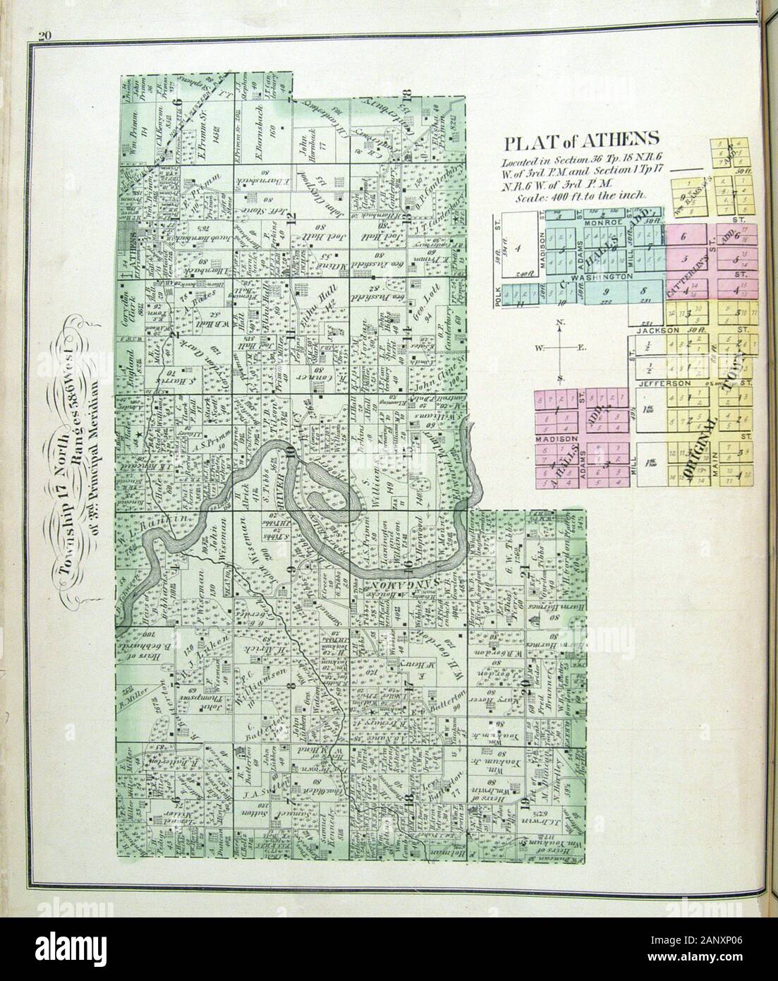 Early colonies map hi-res stock photography and images - Alamy