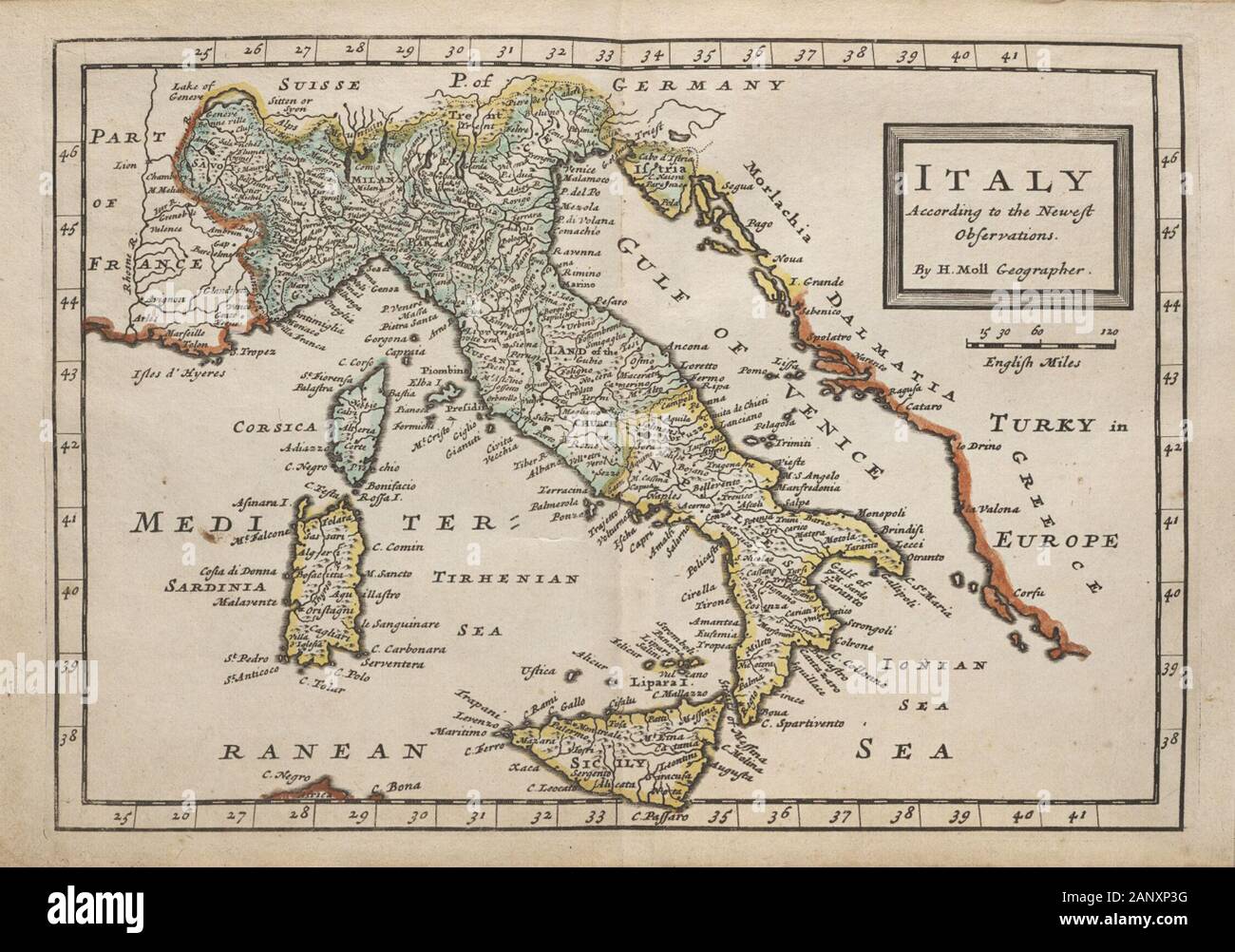 Early colonies map hi-res stock photography and images - Alamy