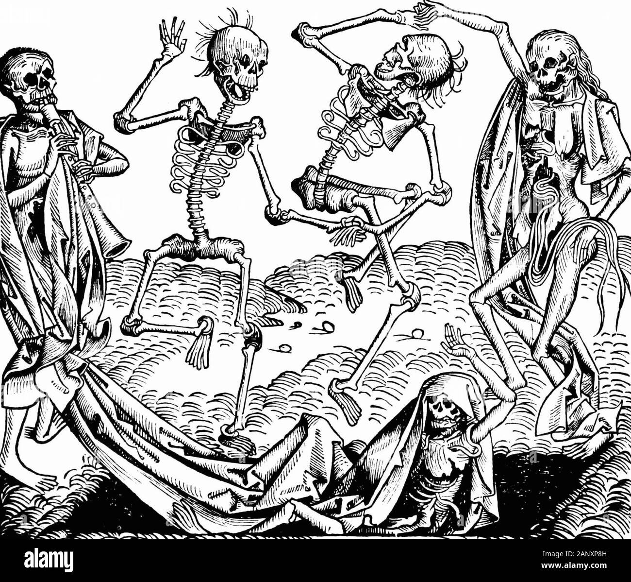 Black Death Painting Medieval High Resolution Stock Photography and ...