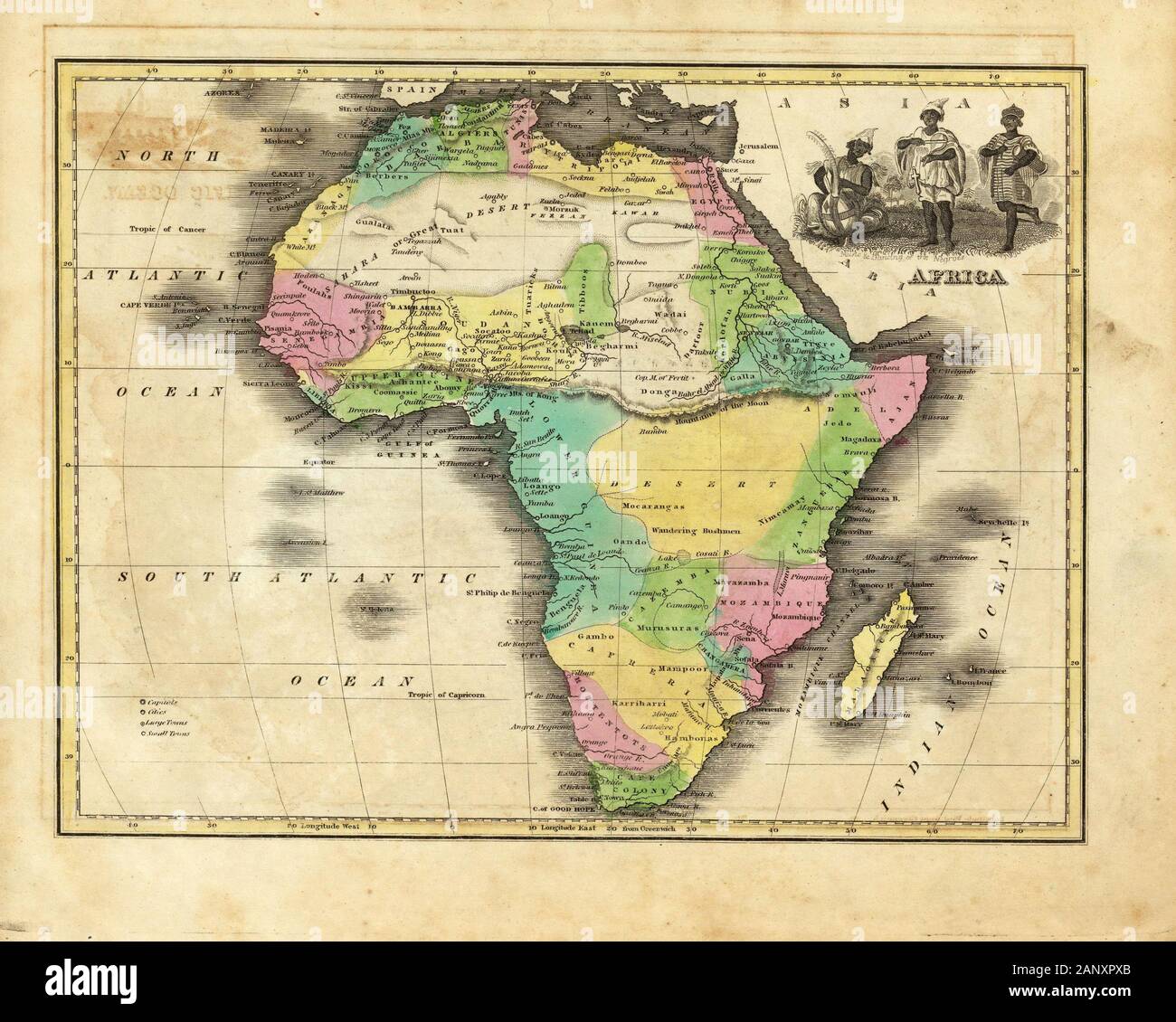 Early colonies map hi-res stock photography and images - Alamy