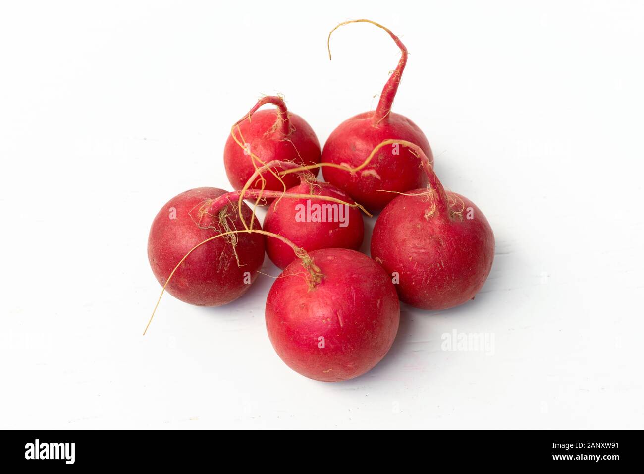 red nuts radish. Organic food background. Healthy, vegan nutrition ...