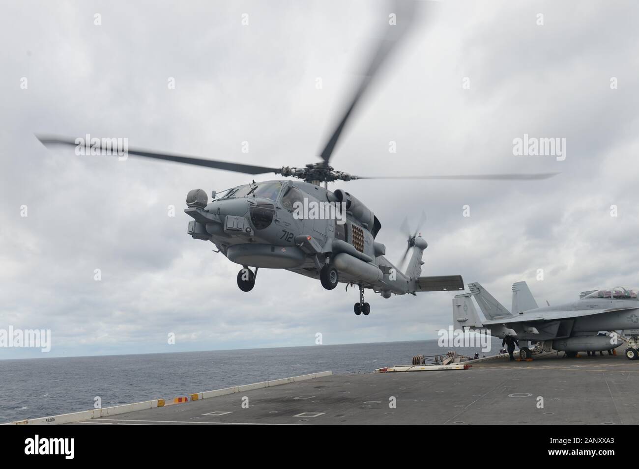 Assigned to helicopter maritime strike squadron hsm 74 hi-res stock ...