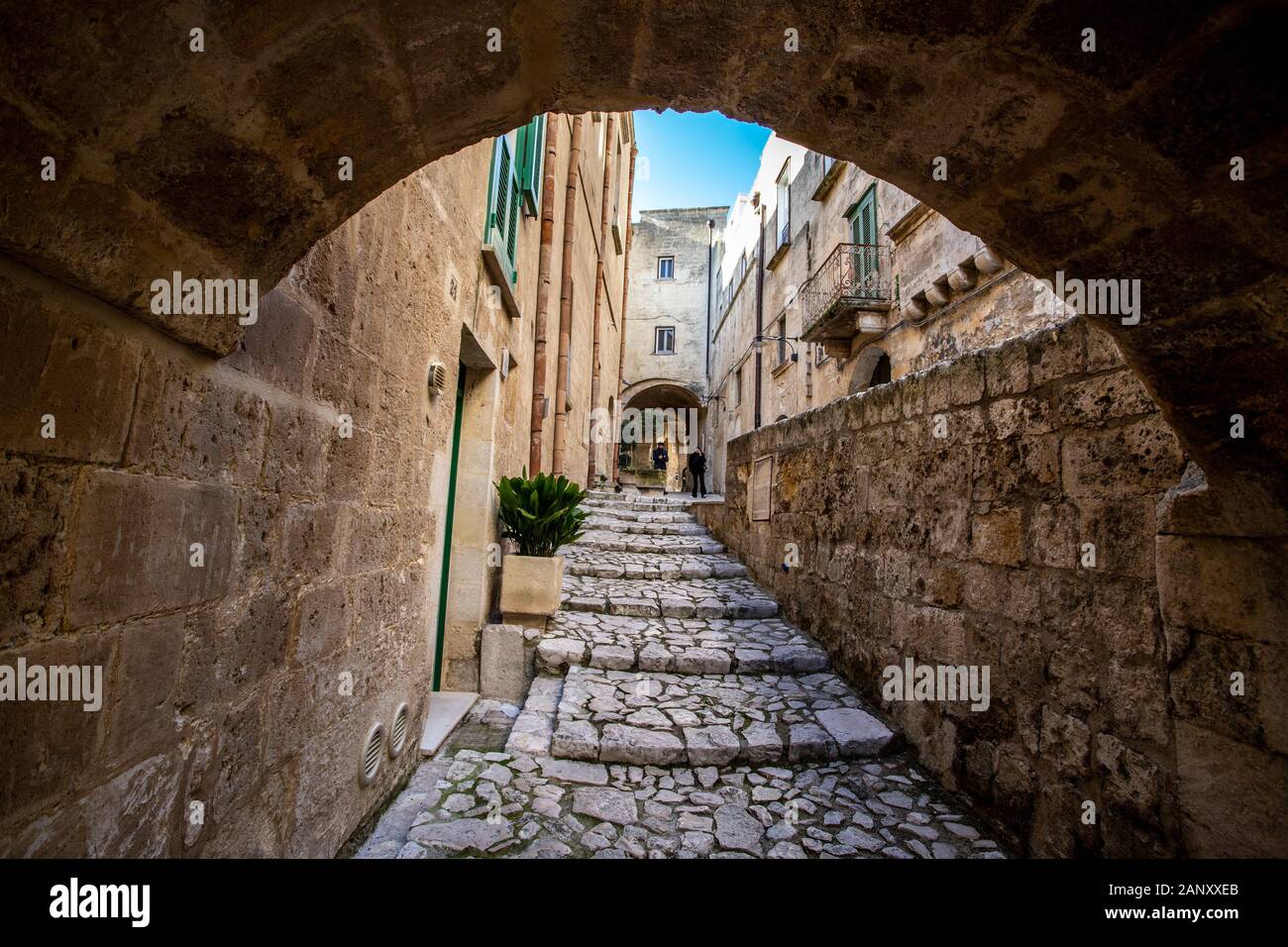 The Sassi, the old town in Matera, Italy Stock Photo - Alamy