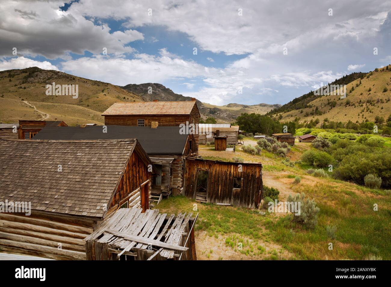 Bannack state park ghost town hi-res stock photography and images - Alamy