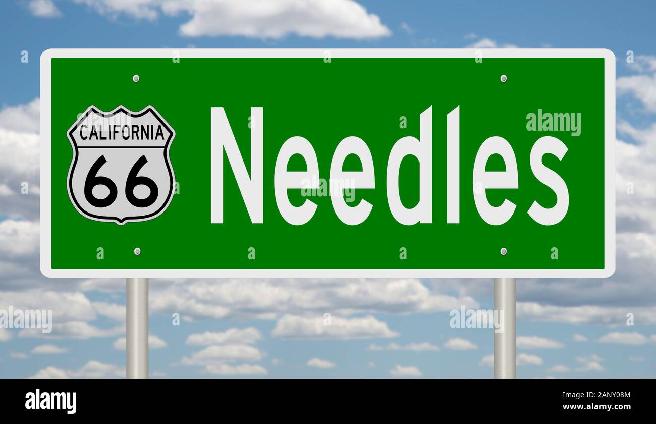 Route 66 california needles hi-res stock photography and images - Alamy