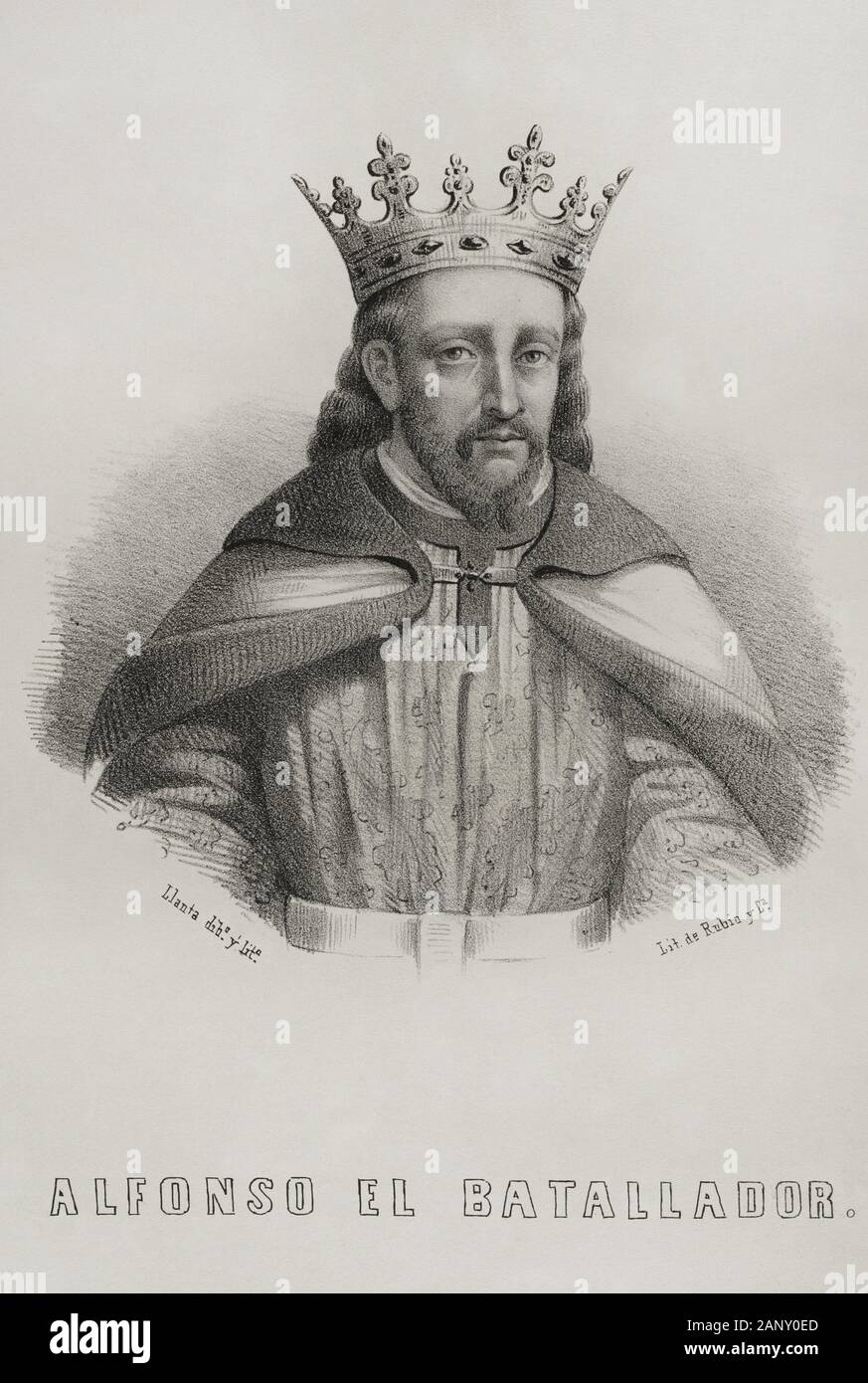 1134 king alfonso i hi-res stock photography and images - Alamy