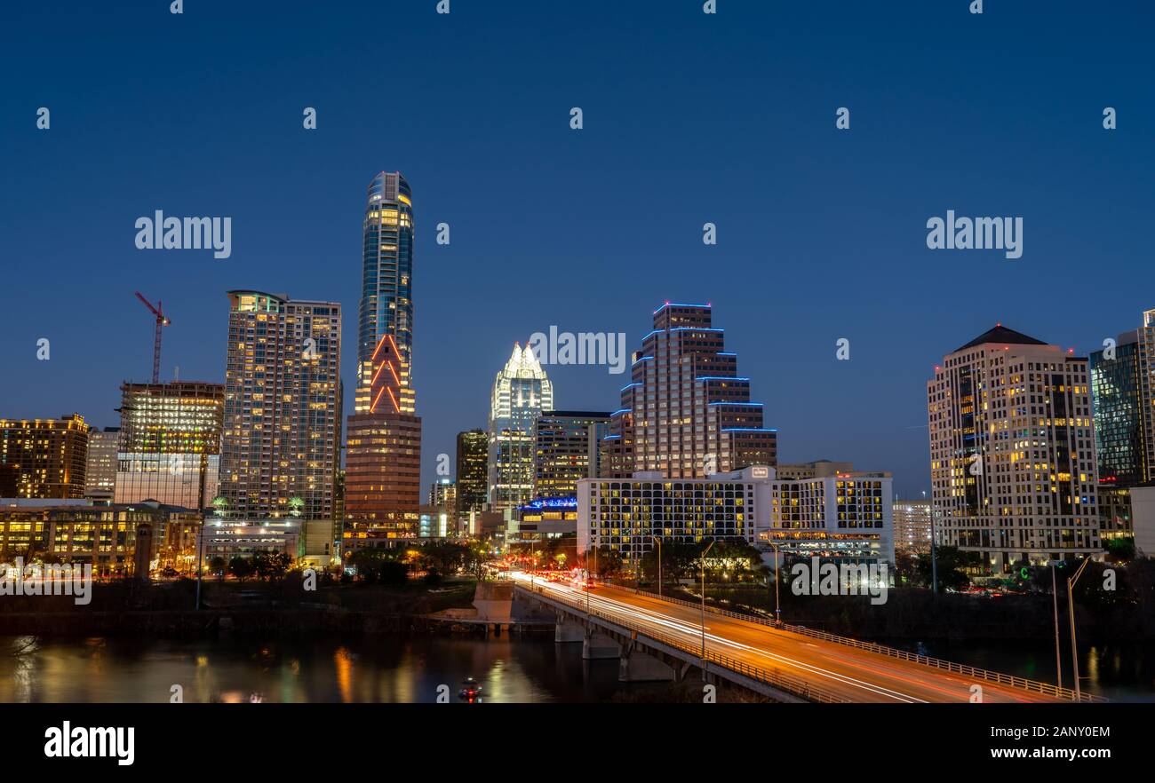 Austin bridge bats hi-res stock photography and images - Alamy