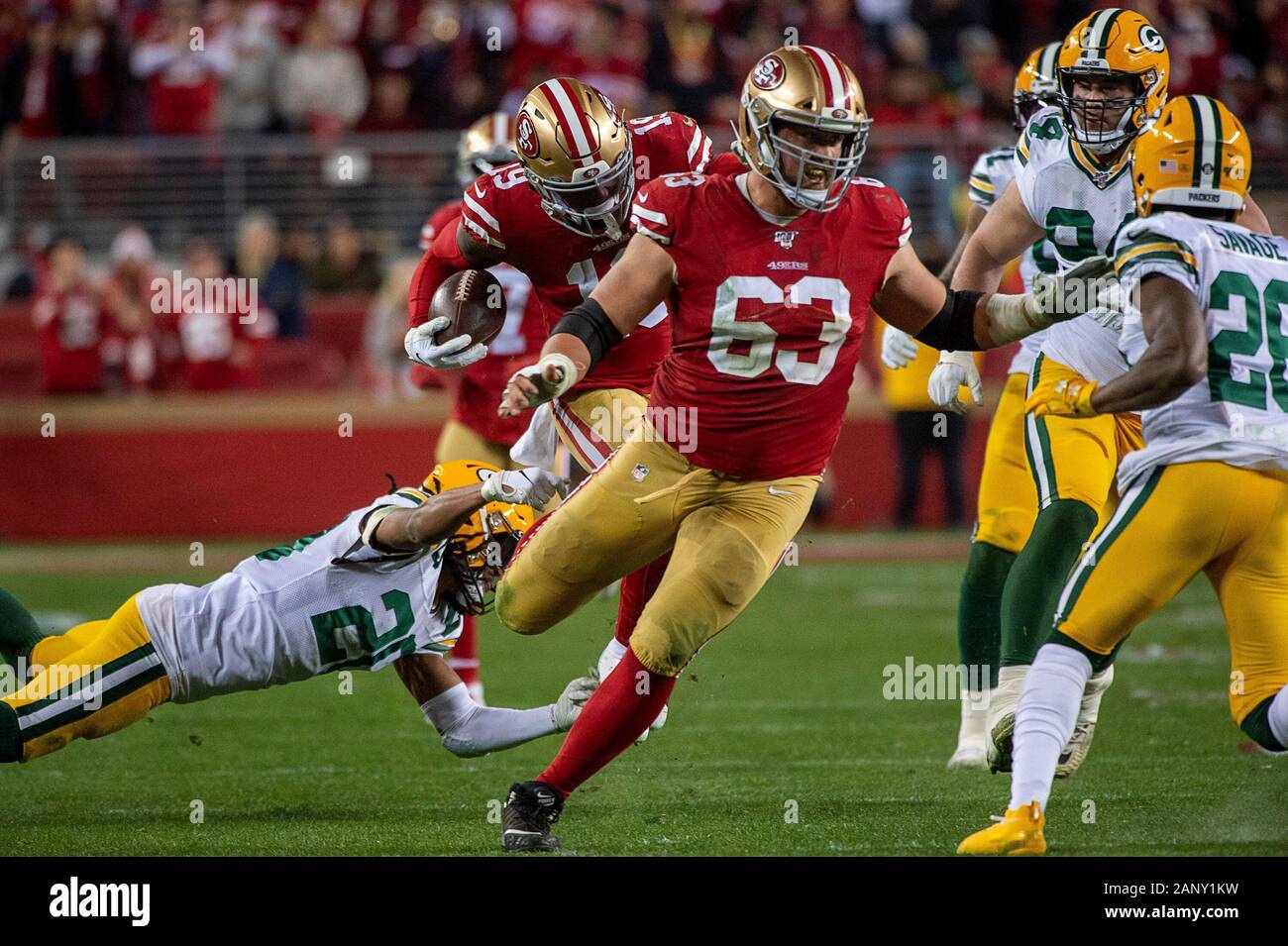Santa Clara, CA, USA. 19th Jan, 2020. San Francisco 49ers wide receiver ...