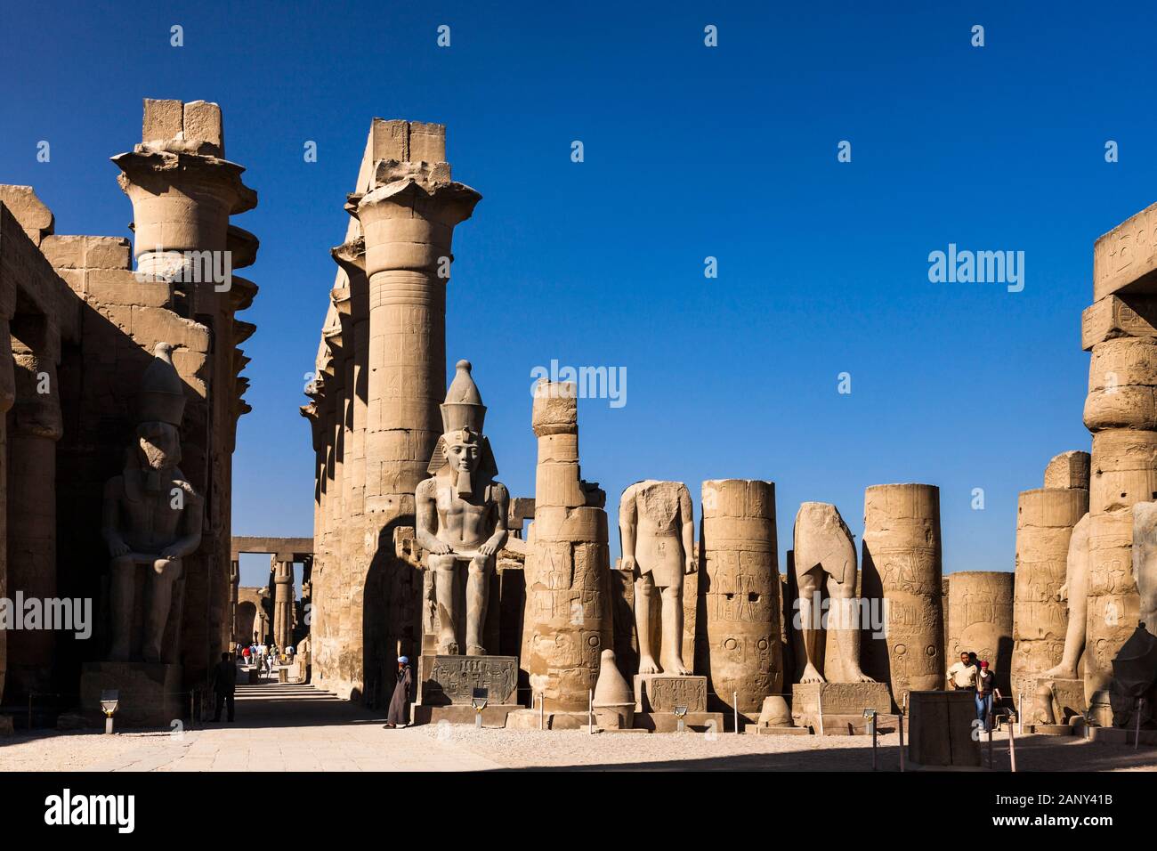 Pylon of ramses ii hi-res stock photography and images - Alamy