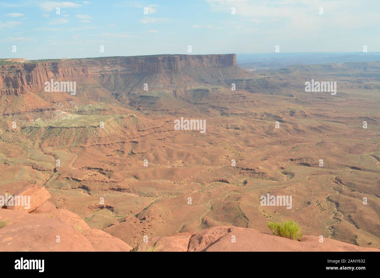 Summer in Canyonlands National Park: Looking Over Grand View Point and ...