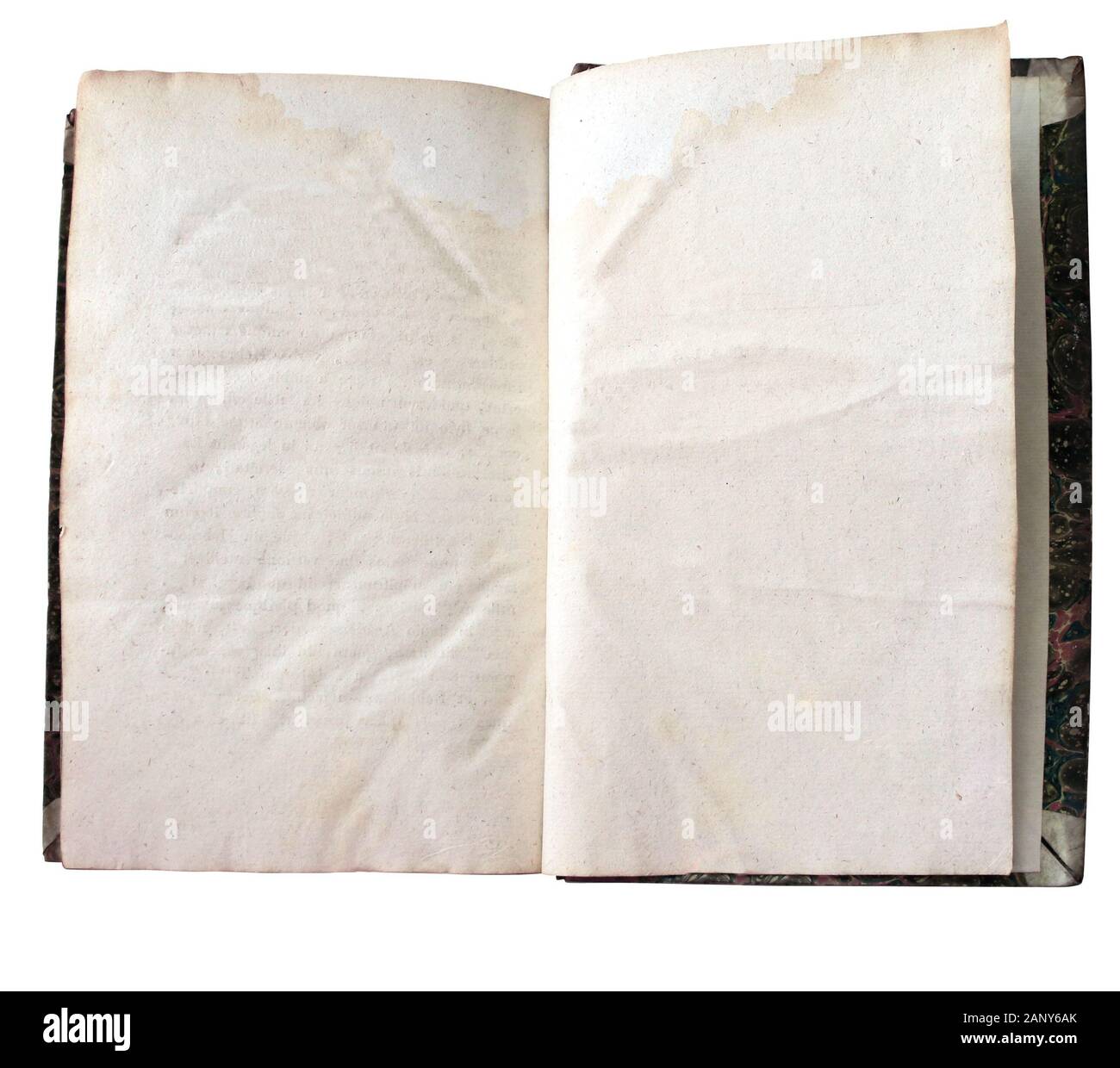 Vintage Open Book Template