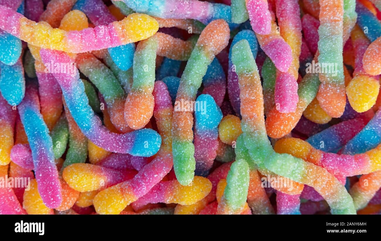 Gummy Worm Wallpaper