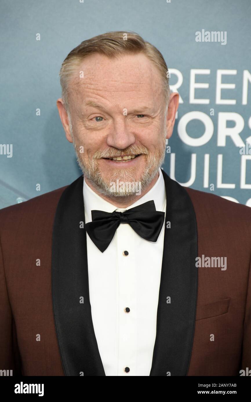 Los Angeles, California, USA. 19th Jan 2020. Jared Harris arrives for ...