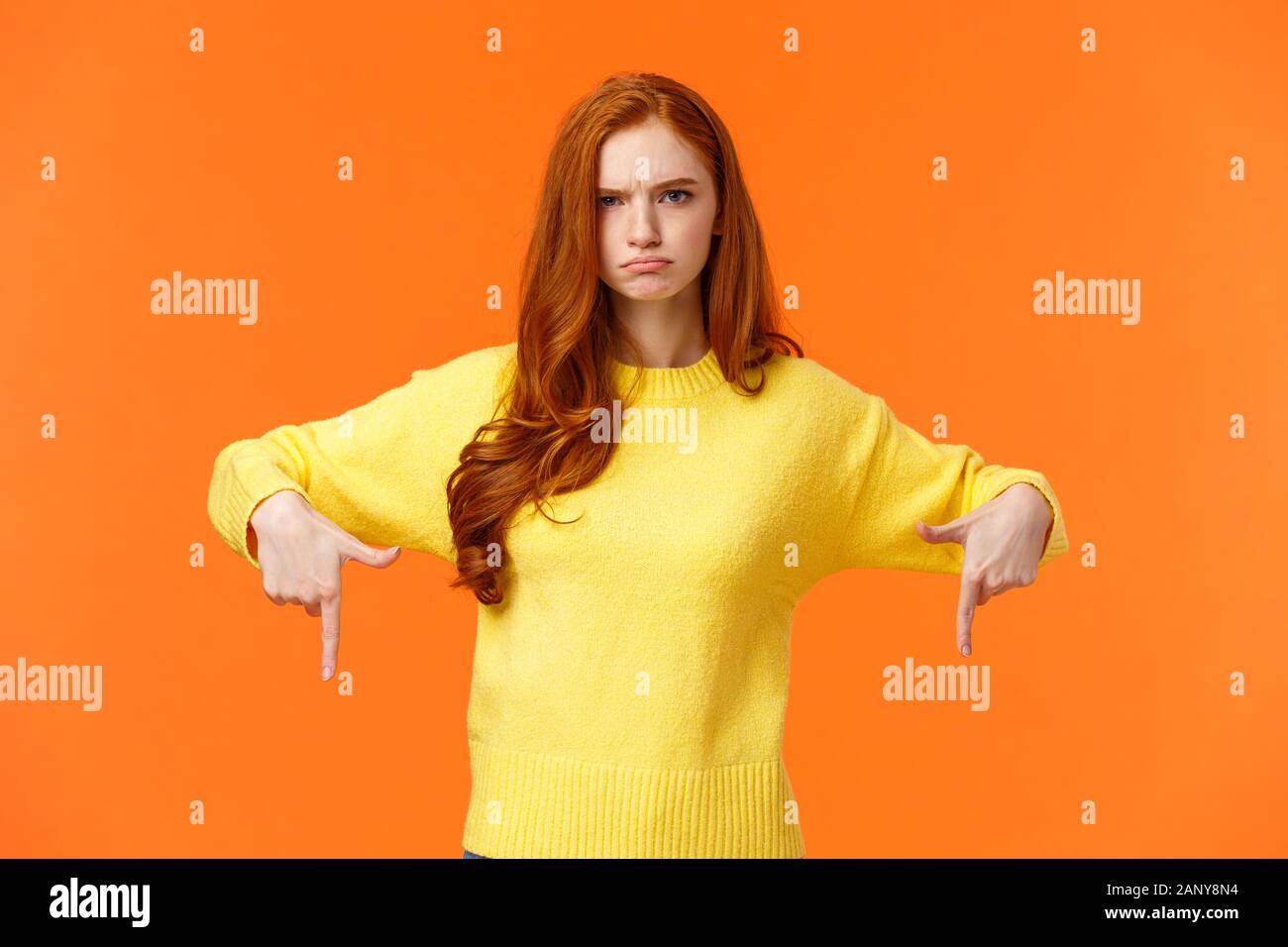 Redhead ginger girl teenager hi-res stock photography and images - Alamy