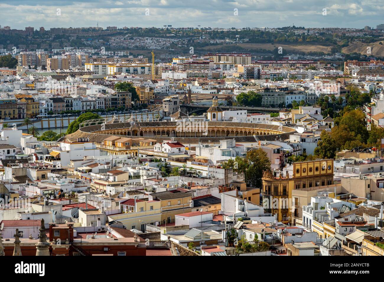 Panoramic of seville hi-res stock photography and images - Alamy