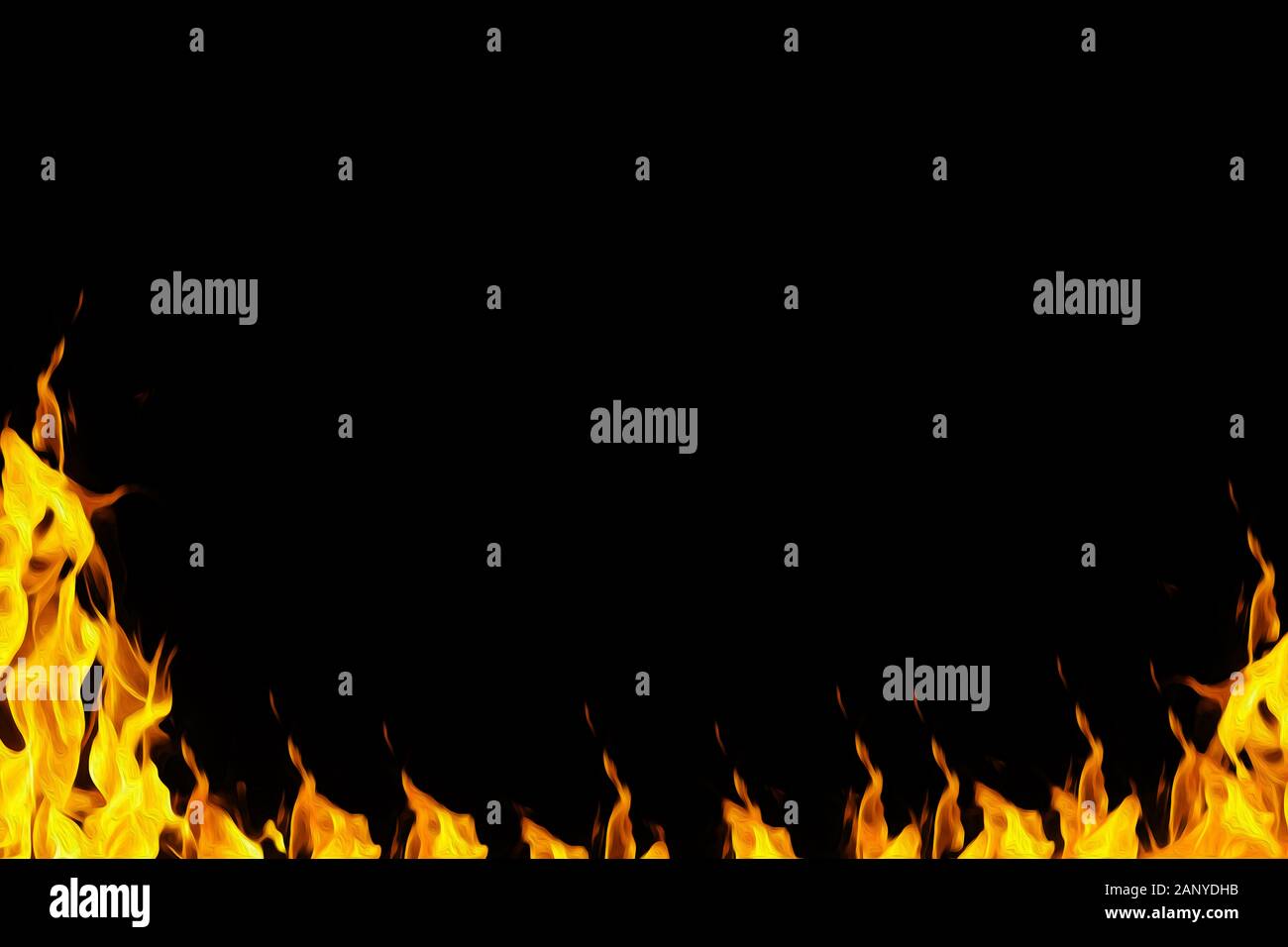 Abstract flame background with a little oil paint effect Stock Photo ...