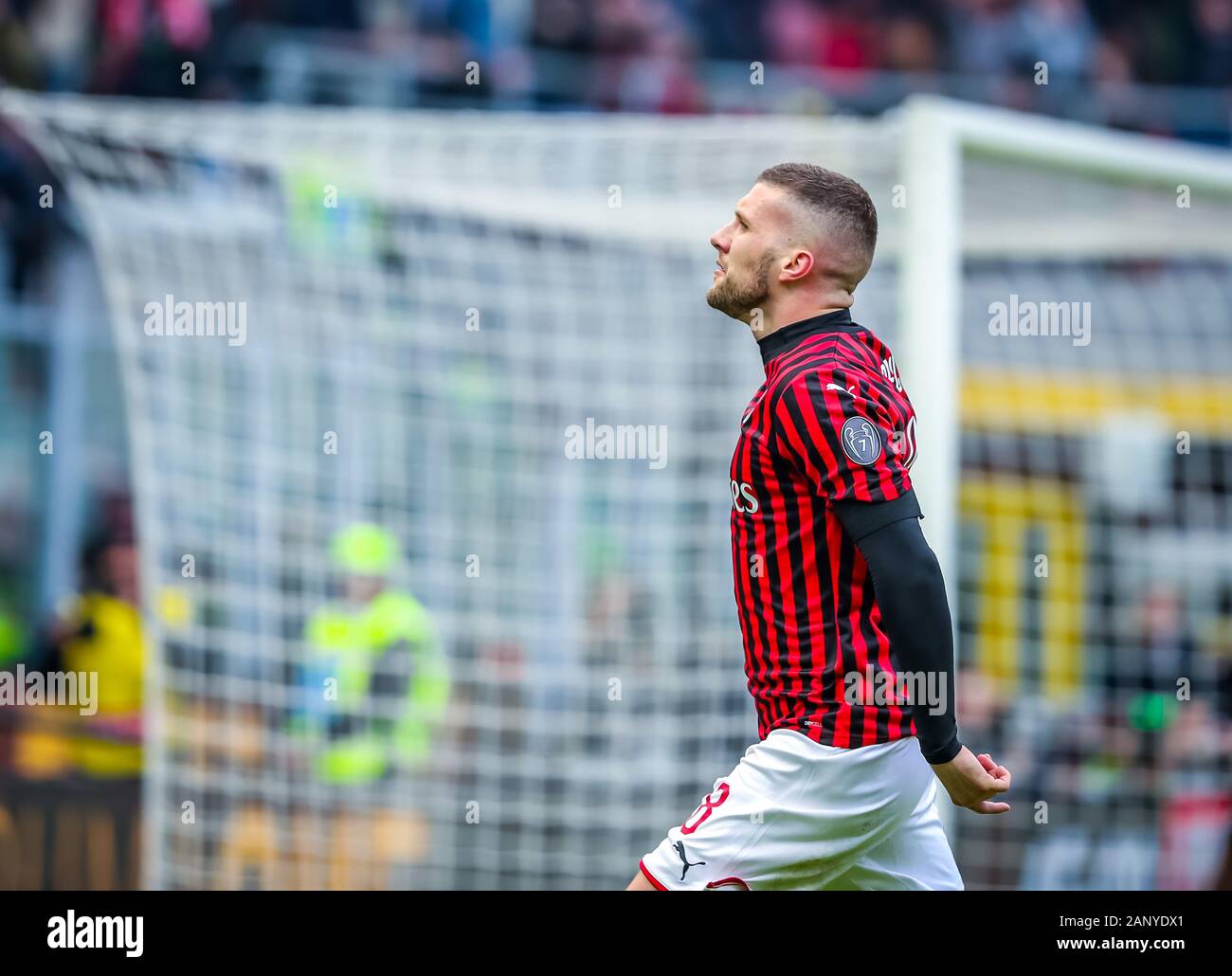 Milan, Italy. 19th Jan, 2020. Milan, Italy, 19 Jan 2020, ante rebic of ...