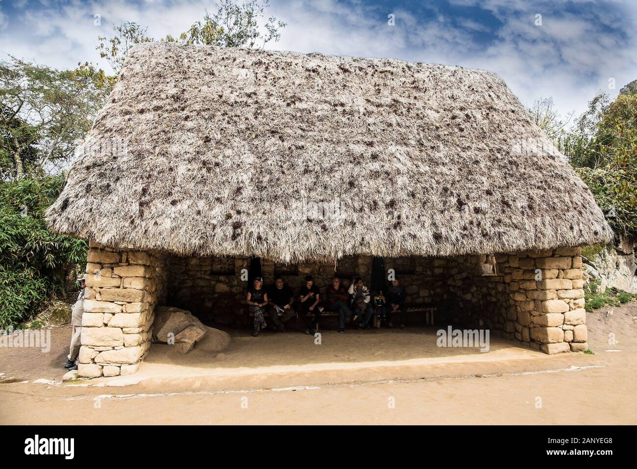 Machu Picchu Pueblo, Peru - Jan 7, 2019: Incredible Inca House in ...