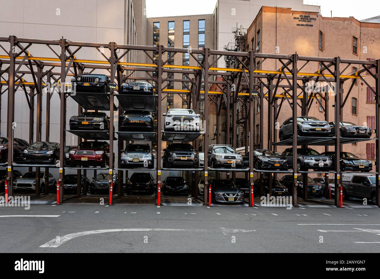 Car parking system hi-res stock photography and images - Alamy