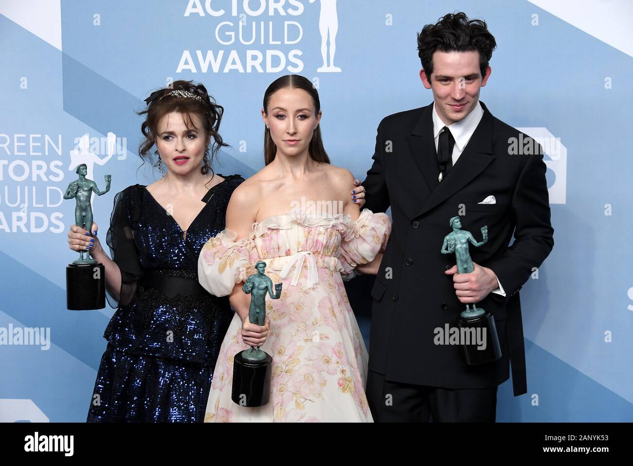 Los Angeles, California, USA. 19th Jan 2020. Helena Bonham Carter, Josh ...