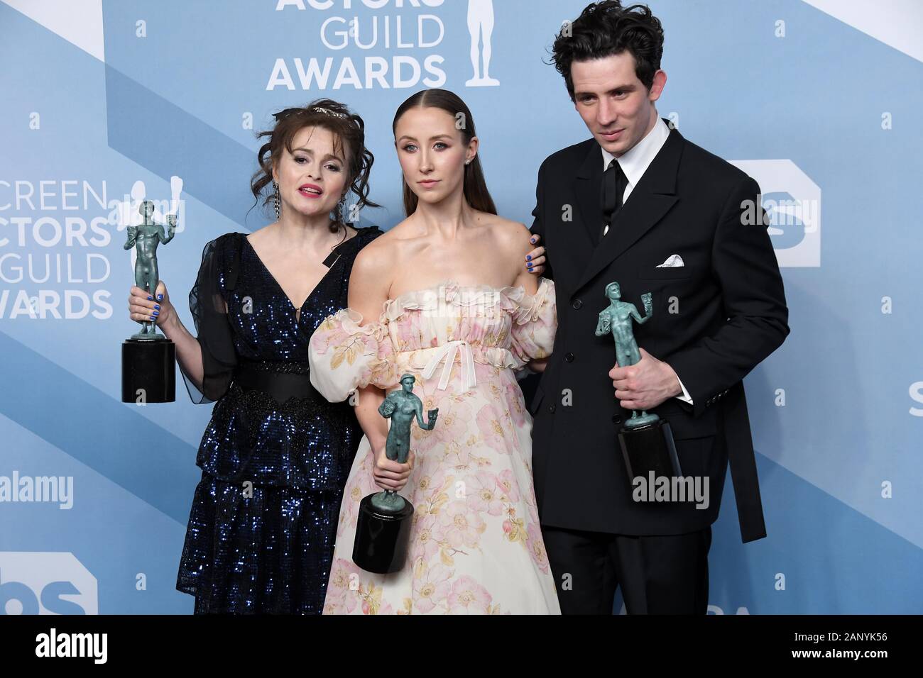 Los Angeles, California, USA. 19th Jan 2020. Helena Bonham Carter, Josh ...