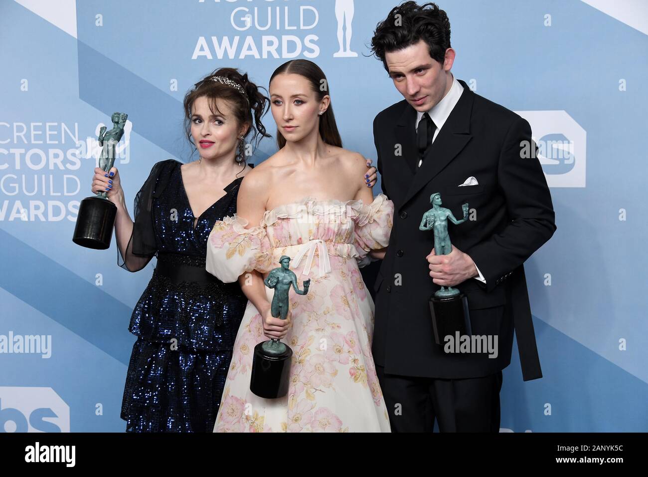 Los Angeles, California, USA. 19th Jan 2020. Helena Bonham Carter, Josh ...