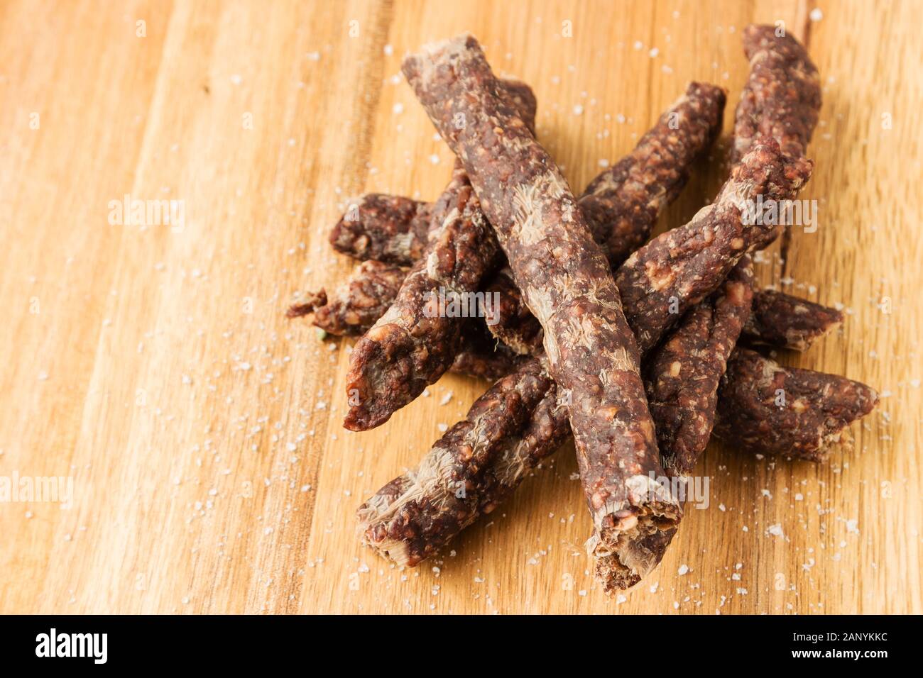 Very dry biltong sticks hi-res stock photography and images - Alamy