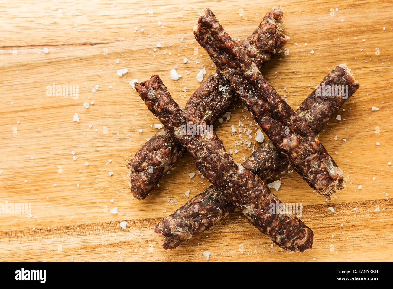 Biltong sticks hi-res stock photography and images - Alamy
