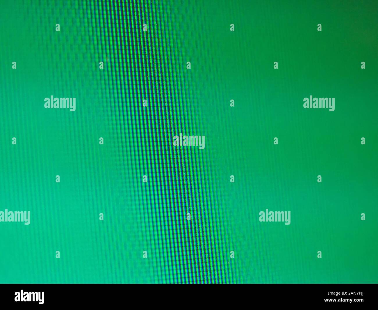 macro view of pixels on green led display useful as a background Stock ...