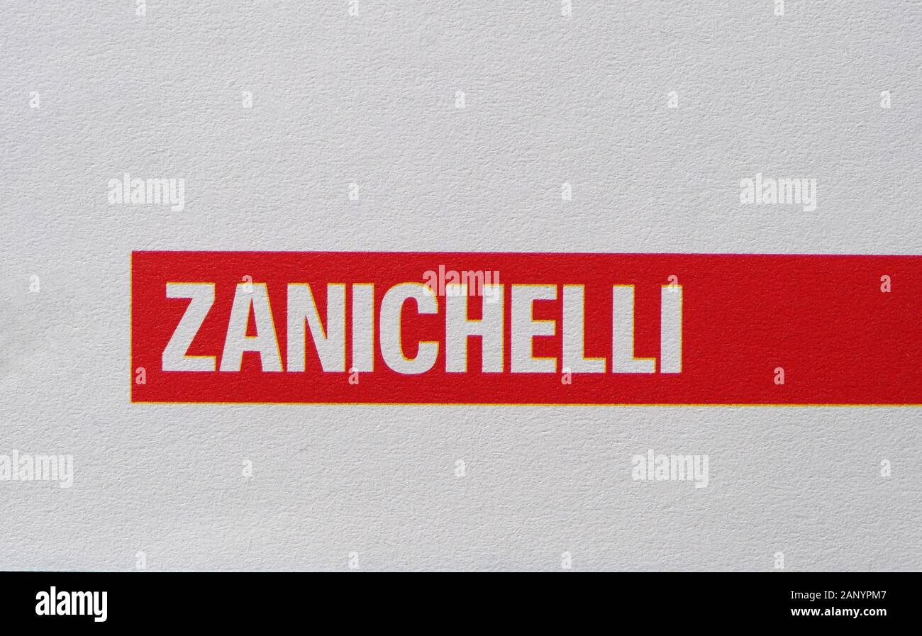 Zanichelli hi-res stock photography and images - Alamy