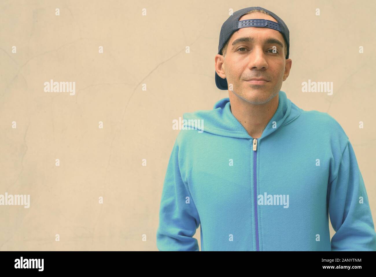 Portrait of mature handsome Persian man outdoors Stock Photo - Alamy