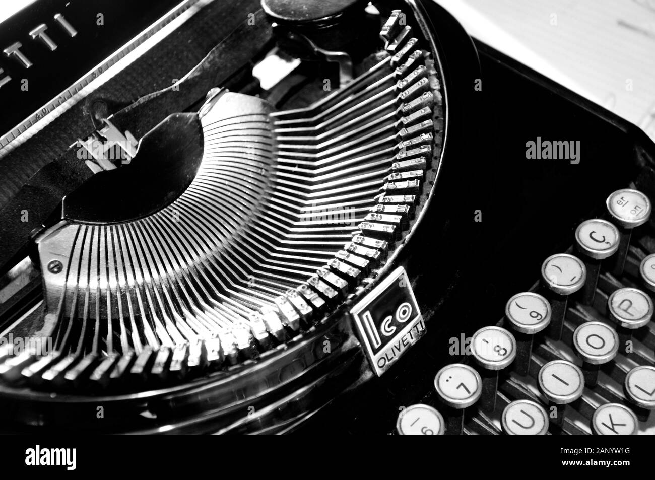 Olivetti Typewriter High Resolution Stock Photography and Images - Alamy