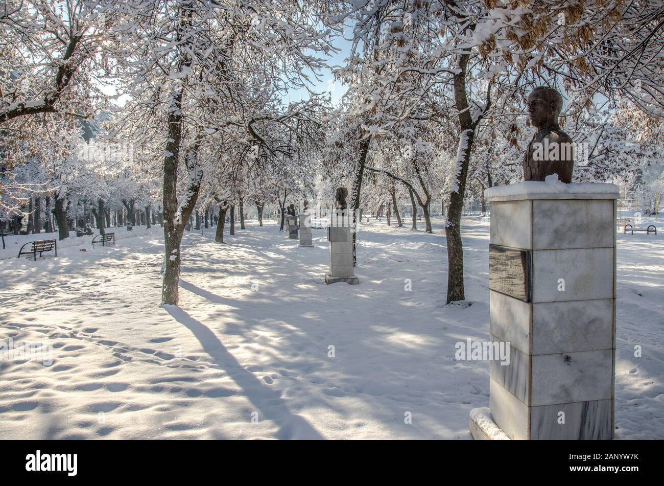 Bitola, Macedonia - City Park – Promenade Stock Photo - Alamy