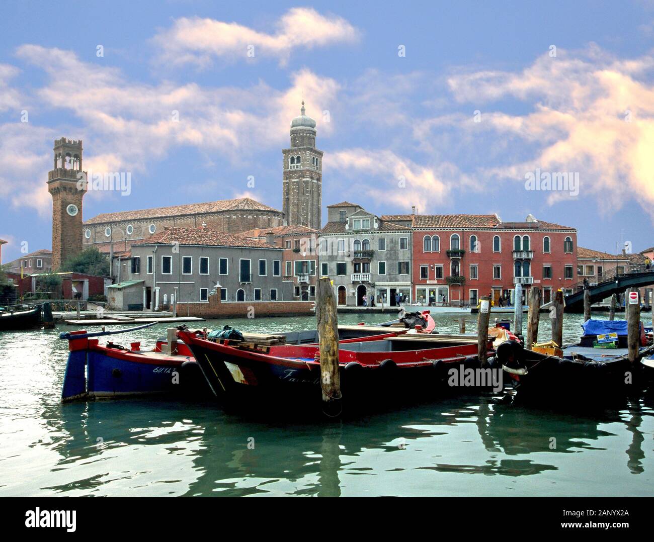 Venice historic city with its canals Stock Photo - Alamy