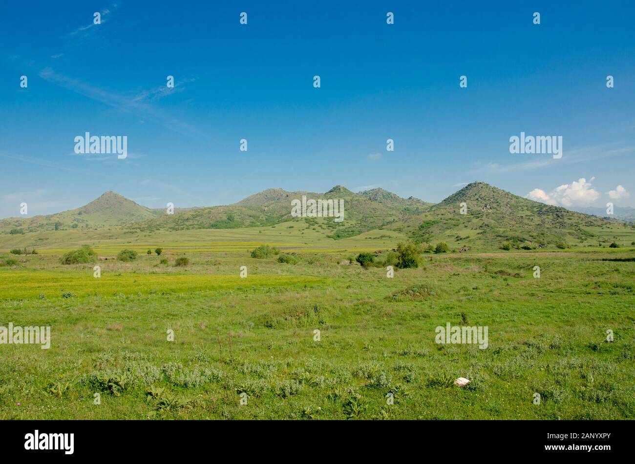Mountain Landscape - Panoramic - Green - Novaci Municipality, Macedonia ...
