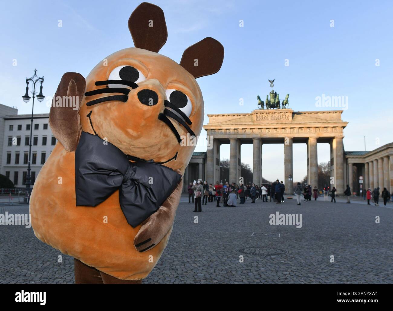 Berlin, Germany. 20th Jan, 2020. The "Mouse" from the ARD series "Die ...