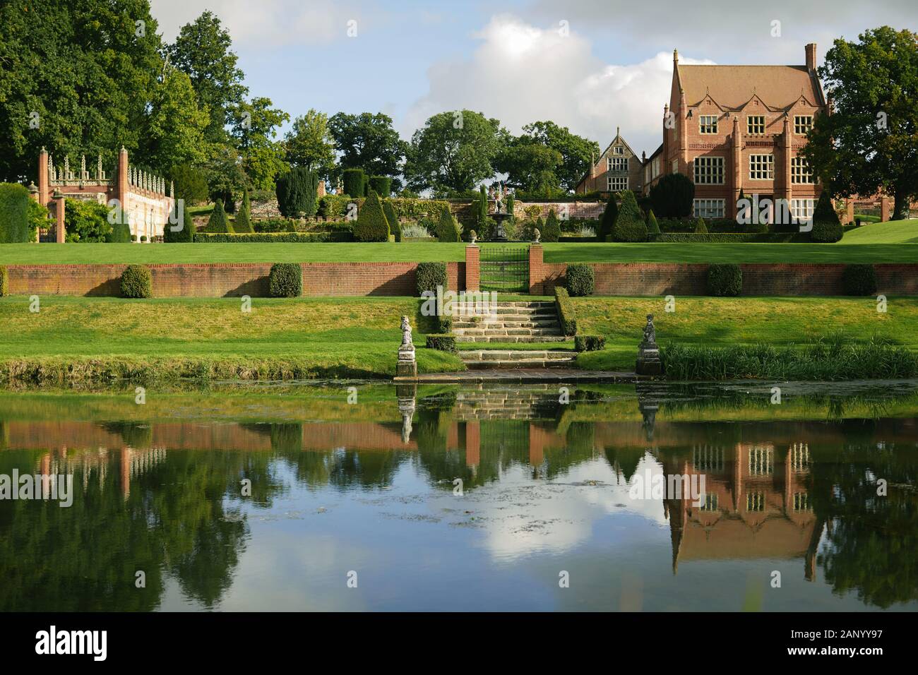 Oxnead Hall, former home of the Paston family, Norfolk, UK Stock Photo ...