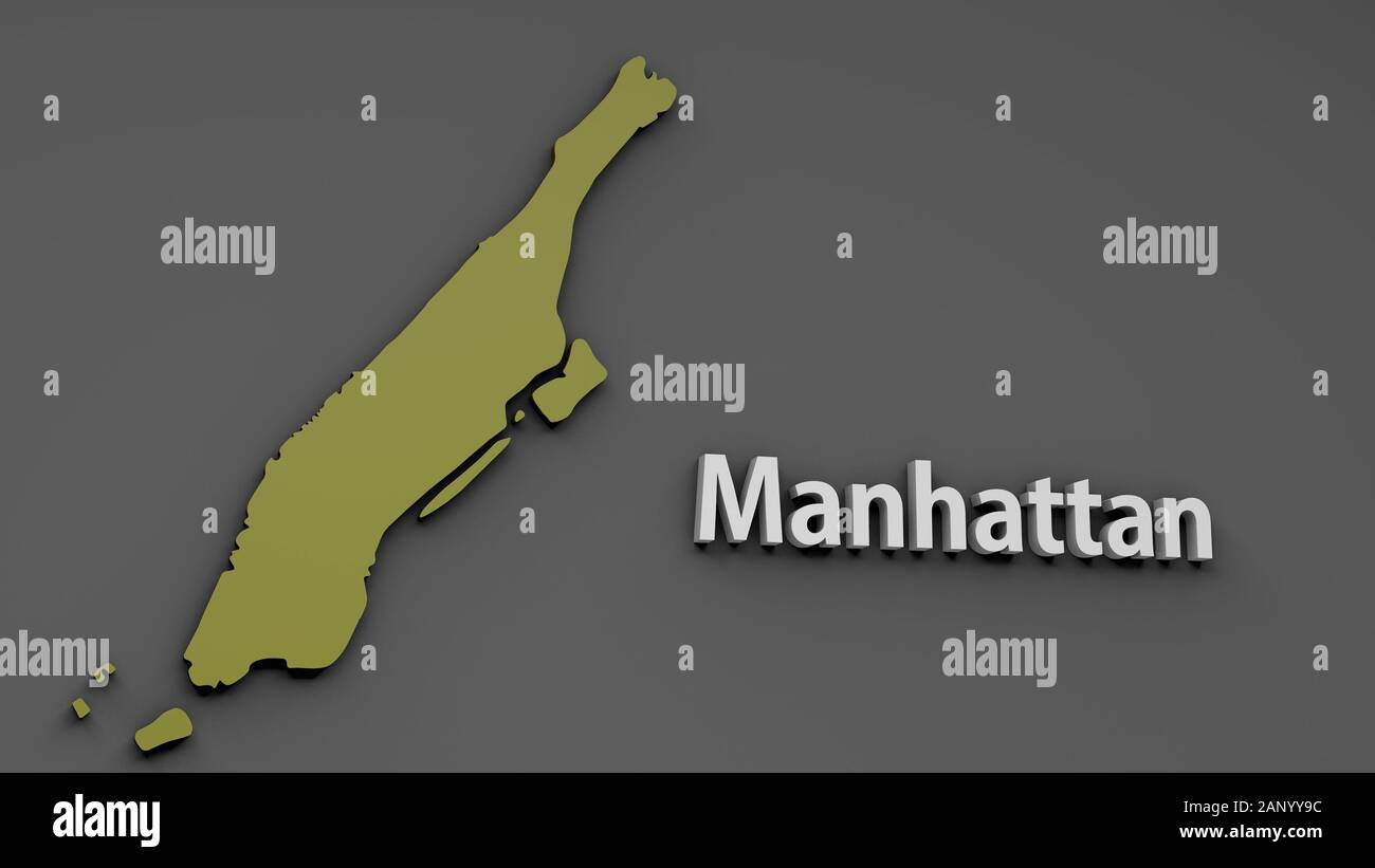 Black white map of manhattan hi-res stock photography and images - Alamy