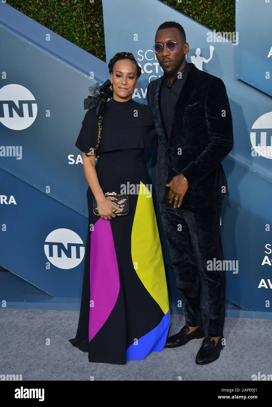 Los Angeles, USA. 19th Jan, 2020. Amatus Sami-Karim, Mahershala Ali 214 ...