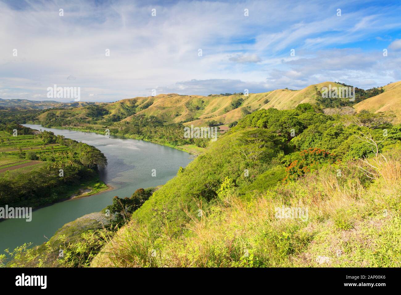View of Sigatoka River, Sigatoka, Viti Levu, Fiji Stock Photo - Alamy