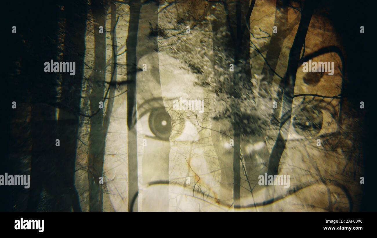 Super Scary and Freaky Concept for Halloween Stock Photo - Alamy