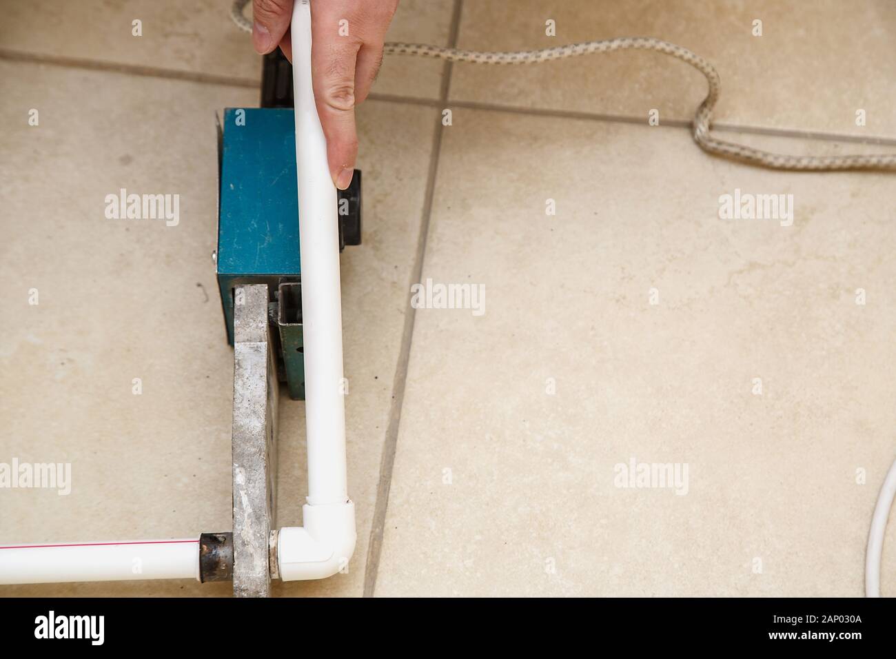 Connection plastic pipes regulator hi-res stock photography and images ...